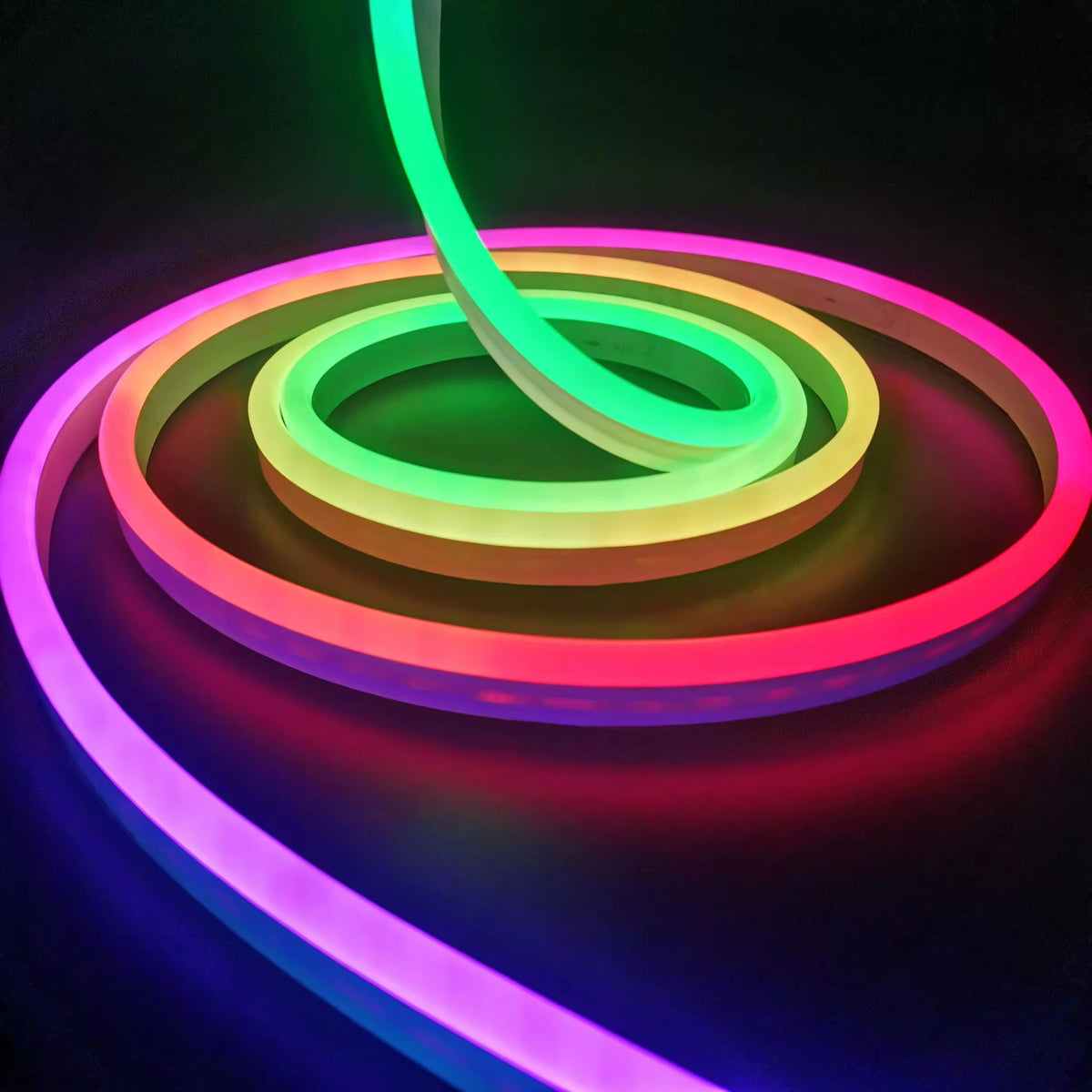 NimbusFlex® RGBIC Neon LED Rope Light (10m) — Derby Firelec Ltd