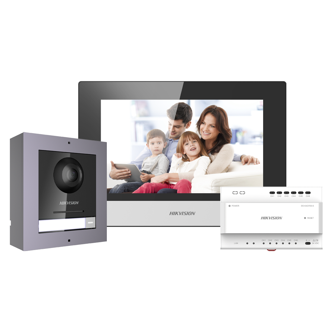 Hikvision 2 Wire Single Intercom Kit - Y Version — Derby Firelec Ltd