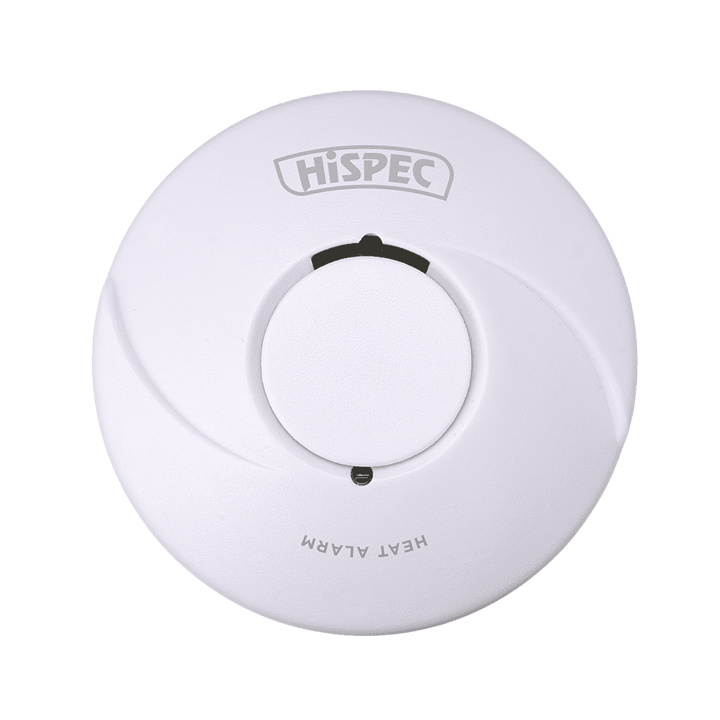 Hispec Radio Frequency Lithium Battery Heat Detector powered by a 10yr ...