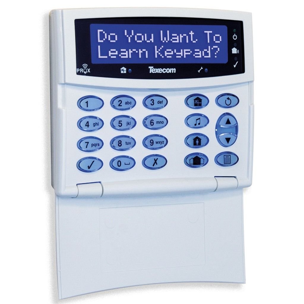 Texecom Premier Elite Ricochet LCDLP?W Wireless Keypad — Derby Firelec Ltd