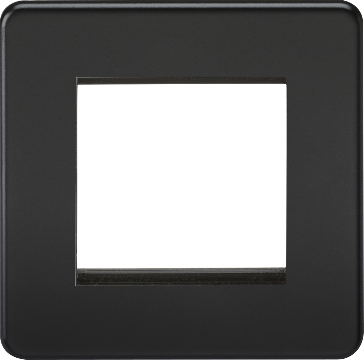 2G Modular Faceplate - Matt Black — Derby Firelec Ltd