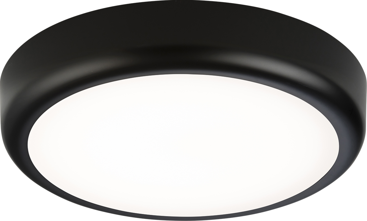 230V IP65 9W CCT Adjustable LED Bulkhead C/W Black Trim — Derby Firelec Ltd